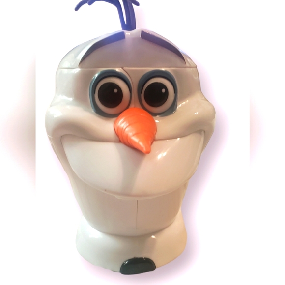 Disney | Other | Disney On Ice Frozen Olaf The Snowman Plastic Mug Cup ...
